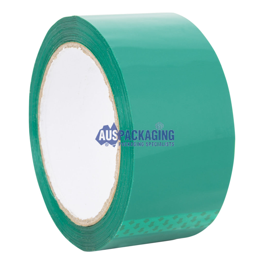 Coloured Packaging Tape - 50mm Green | Auspackaging Sydney