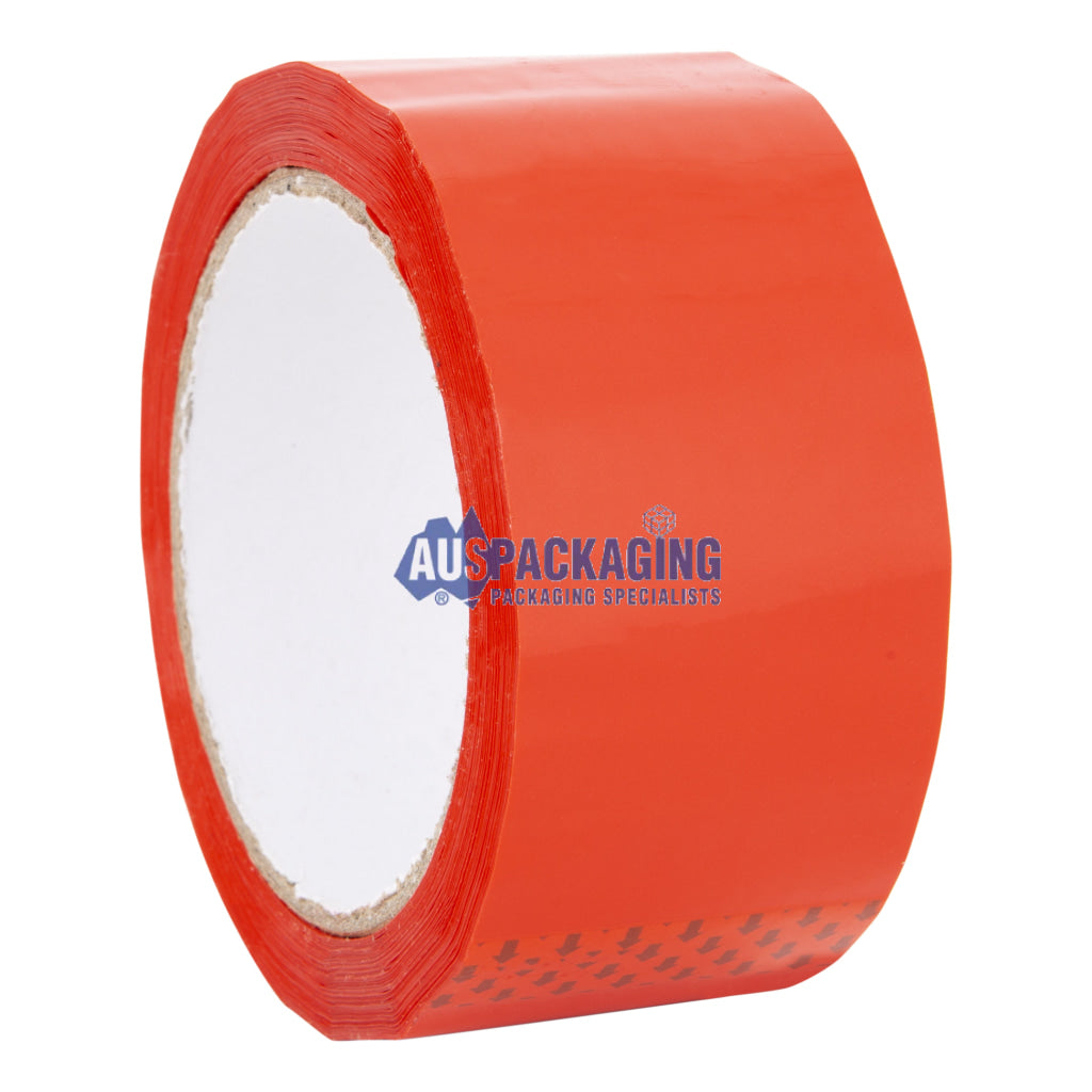 Coloured Packaging Tape - 50mm Red | Auspackaging Sydney