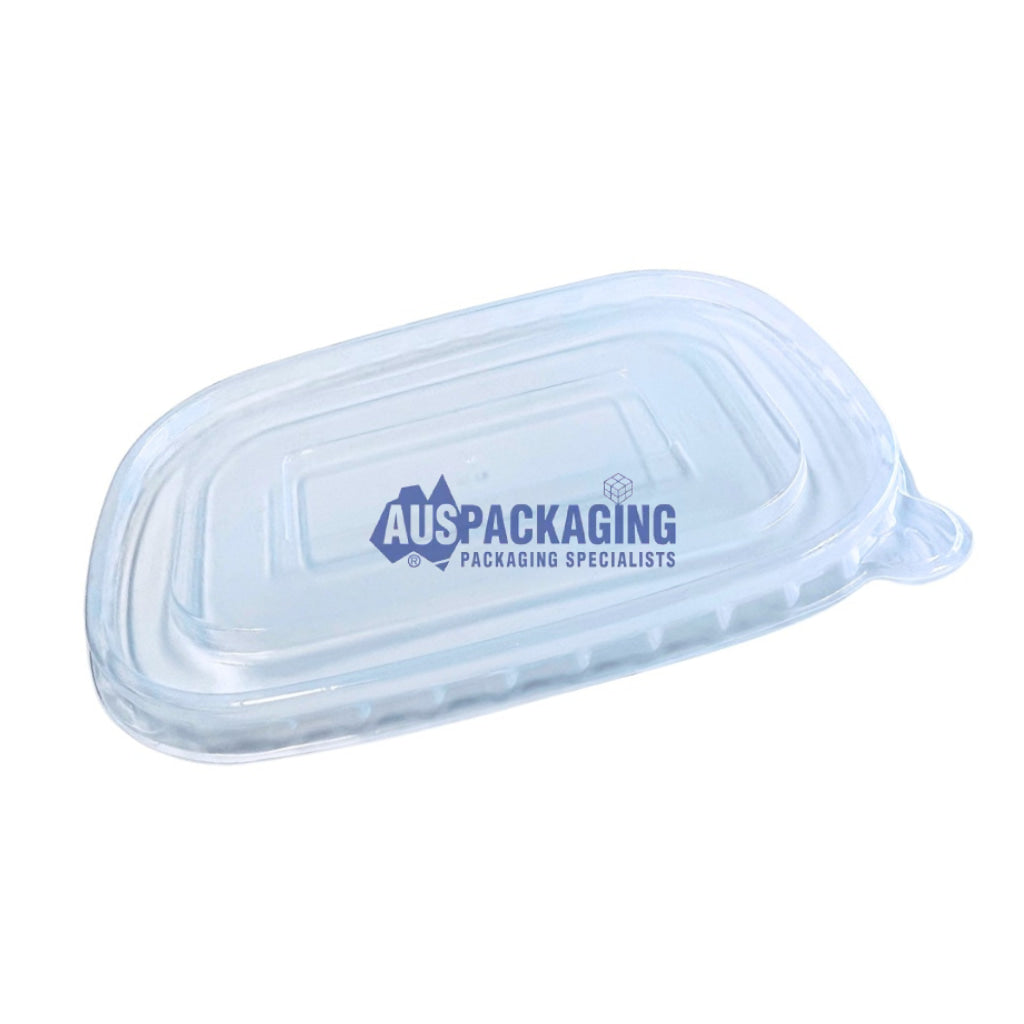 PP Lid to Suit 500 - 1000ml Kraft Rectangle Takeaway Container (PPLID ...